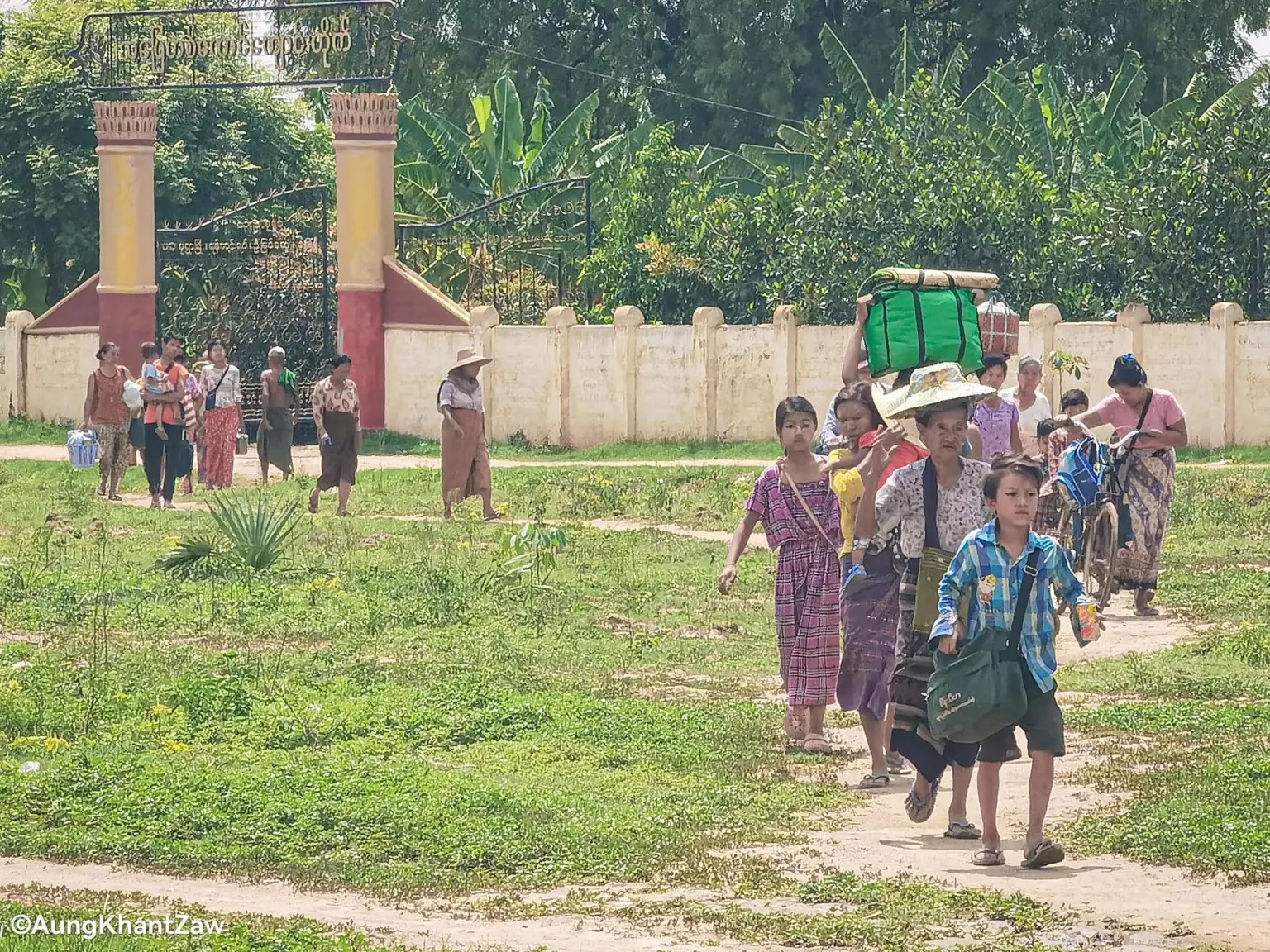 Fire station raid triggers junta attacks in Budalin Township