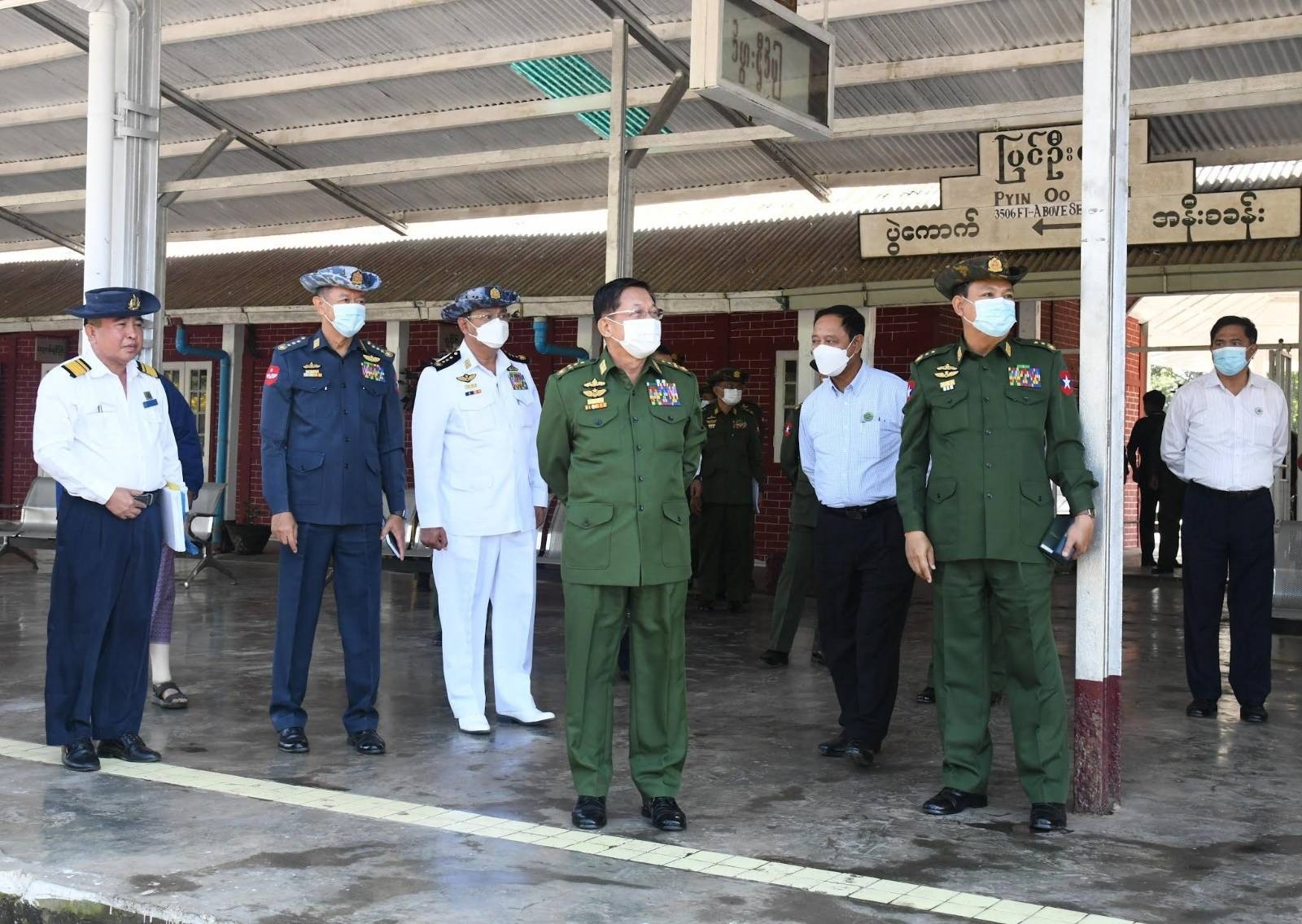 As country burns, it’s back to business as usual for Myanmar’s military ...