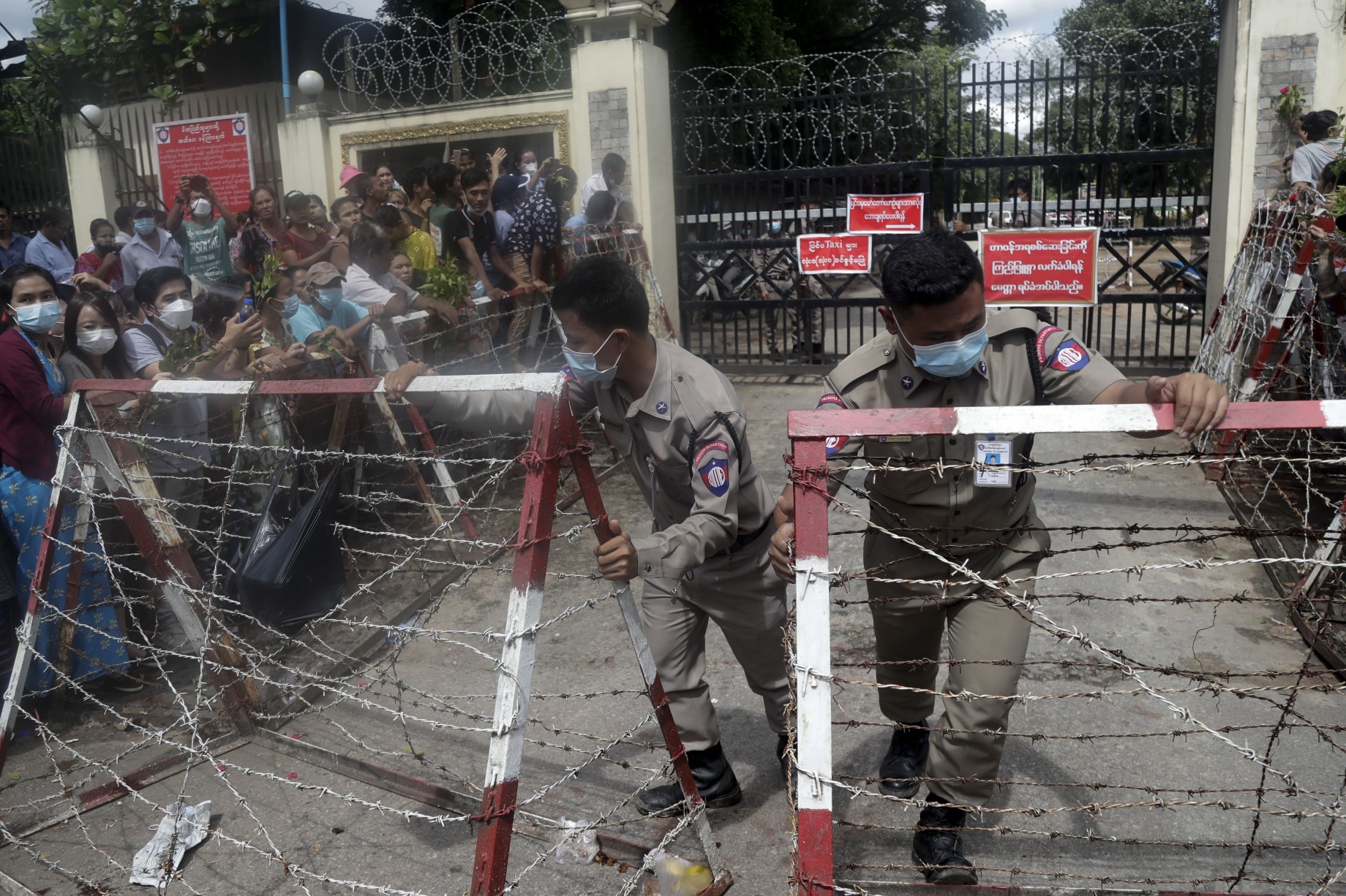 Myanmar junta hands 100-year prison terms to men convicted of joining ...