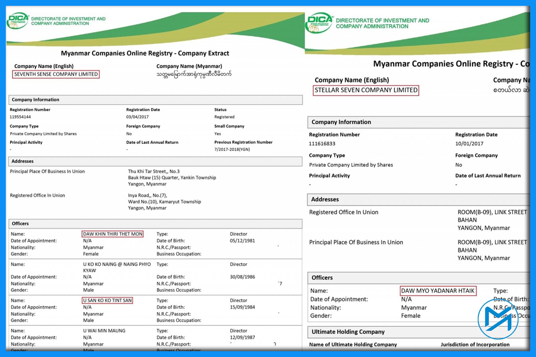 Myanmar junta restricts access to corporate registry database