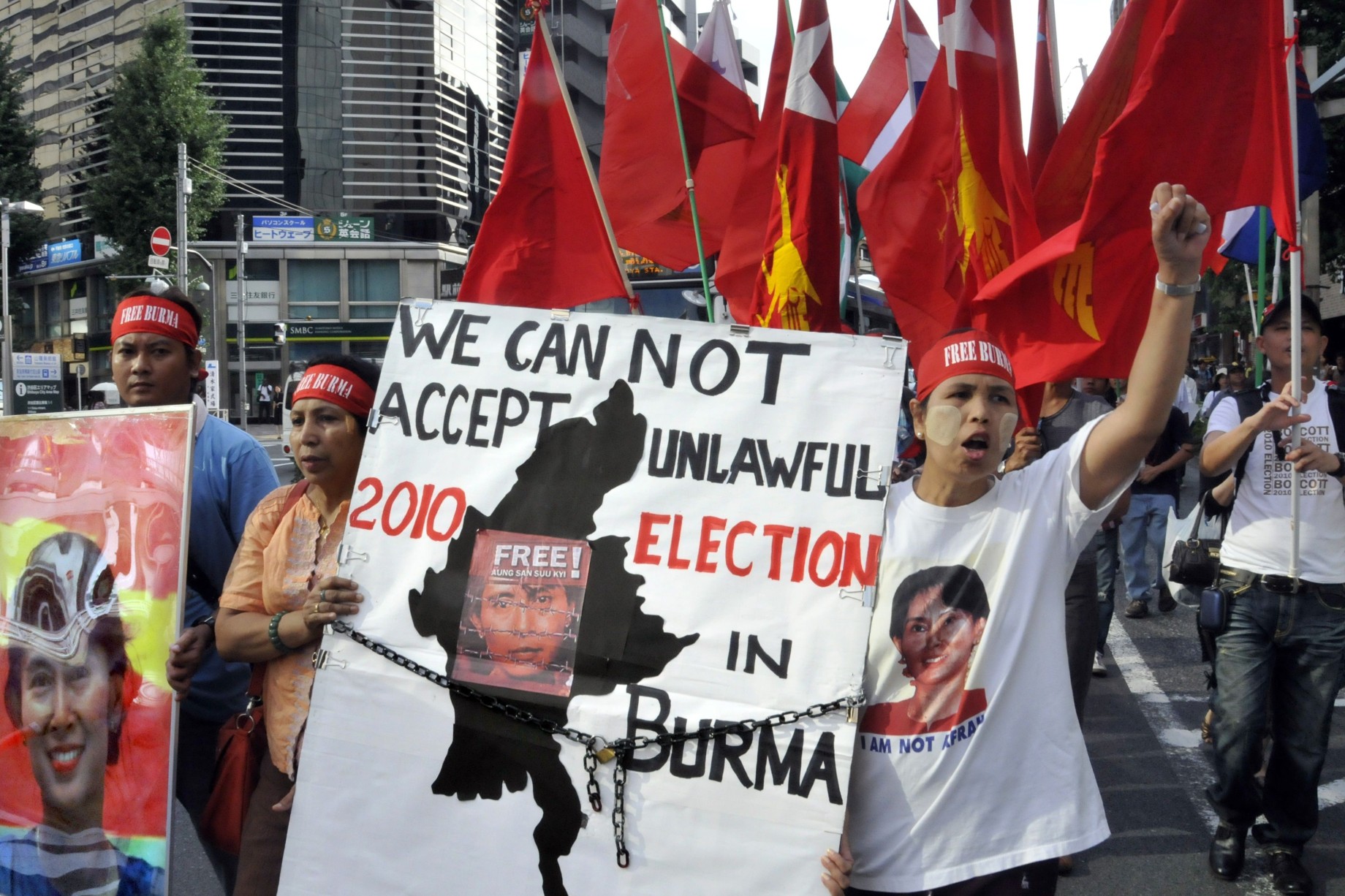 More than one dozen parties register to compete in junta-controlled ...