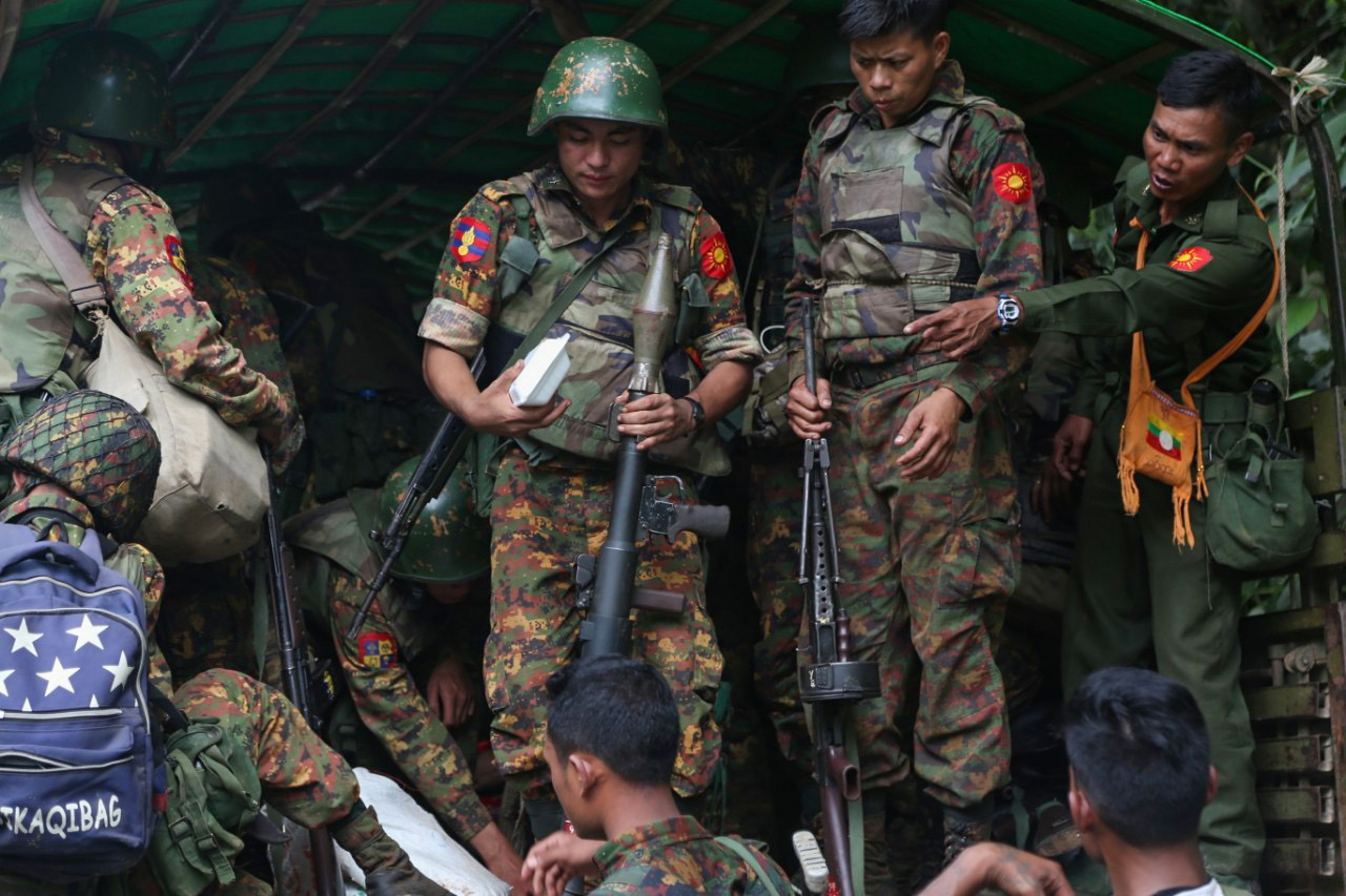 Weapons used to suppress civilians were produced by Myanmar military ...