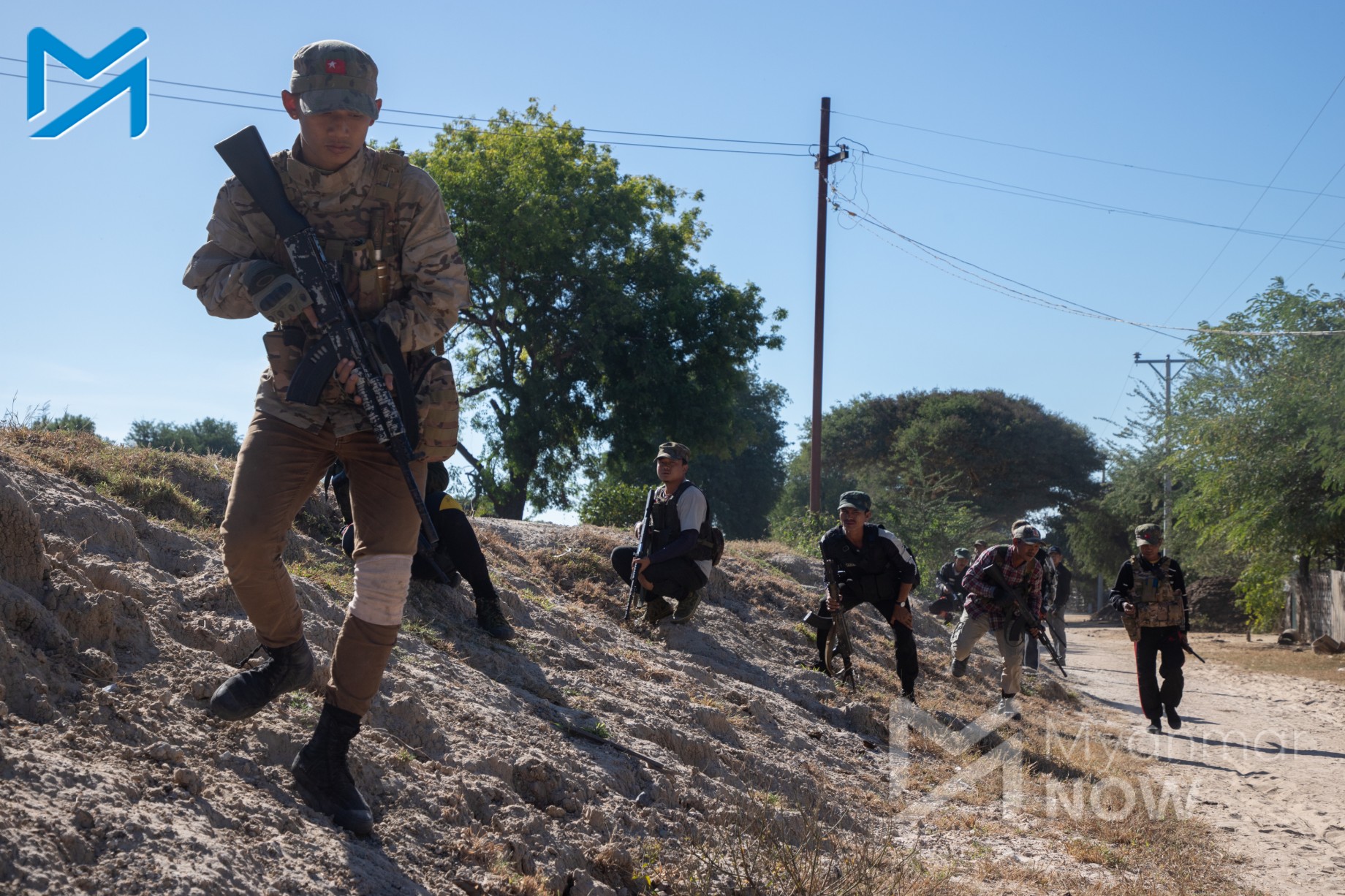 Junta troops destroy two resistance bases in Sagaing’s Salingyi Township