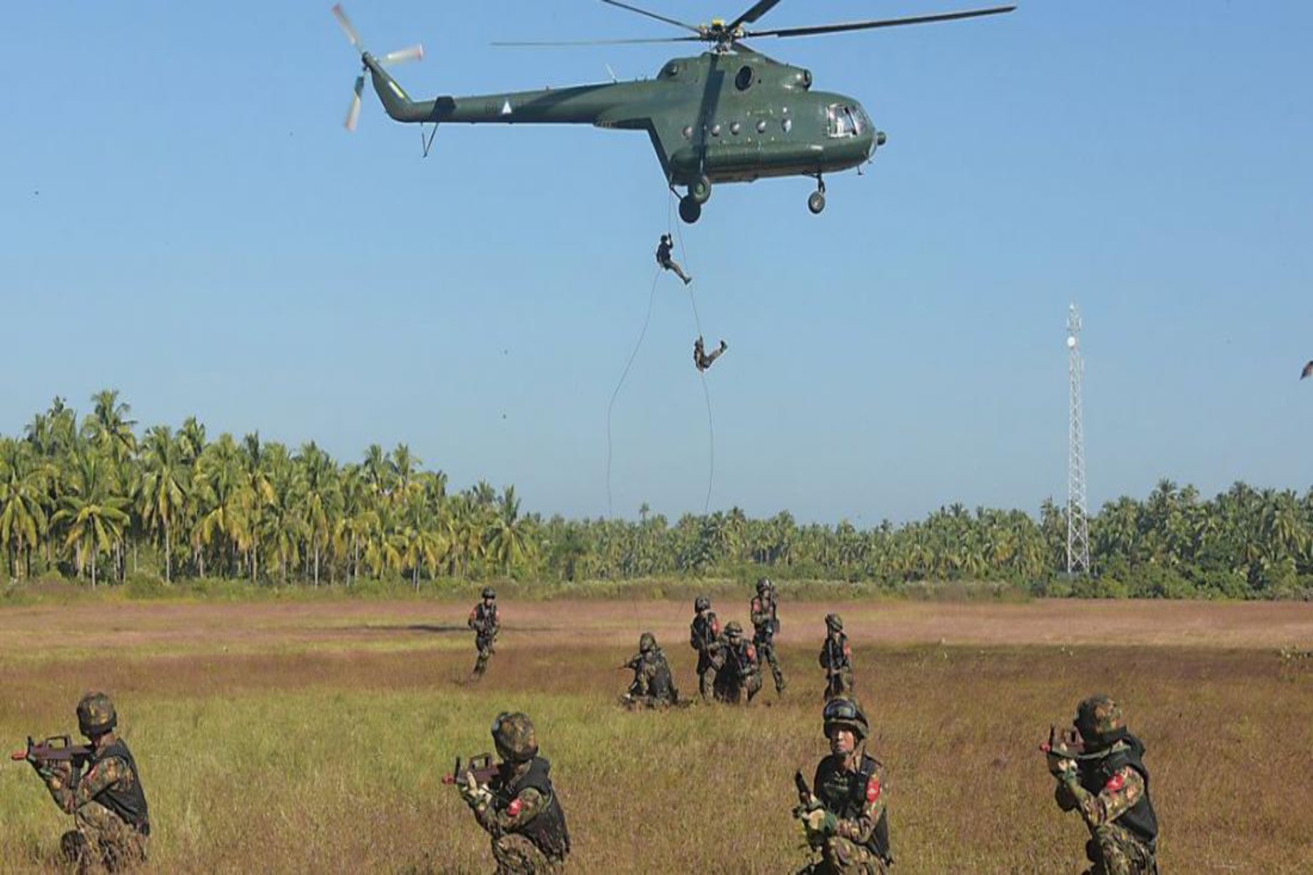 Junta launches simultaneous air and ground attacks in northern Sagaing