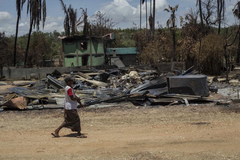 Displaced by junta’s arson, Kinma villagers face rainy season with ‘no ...