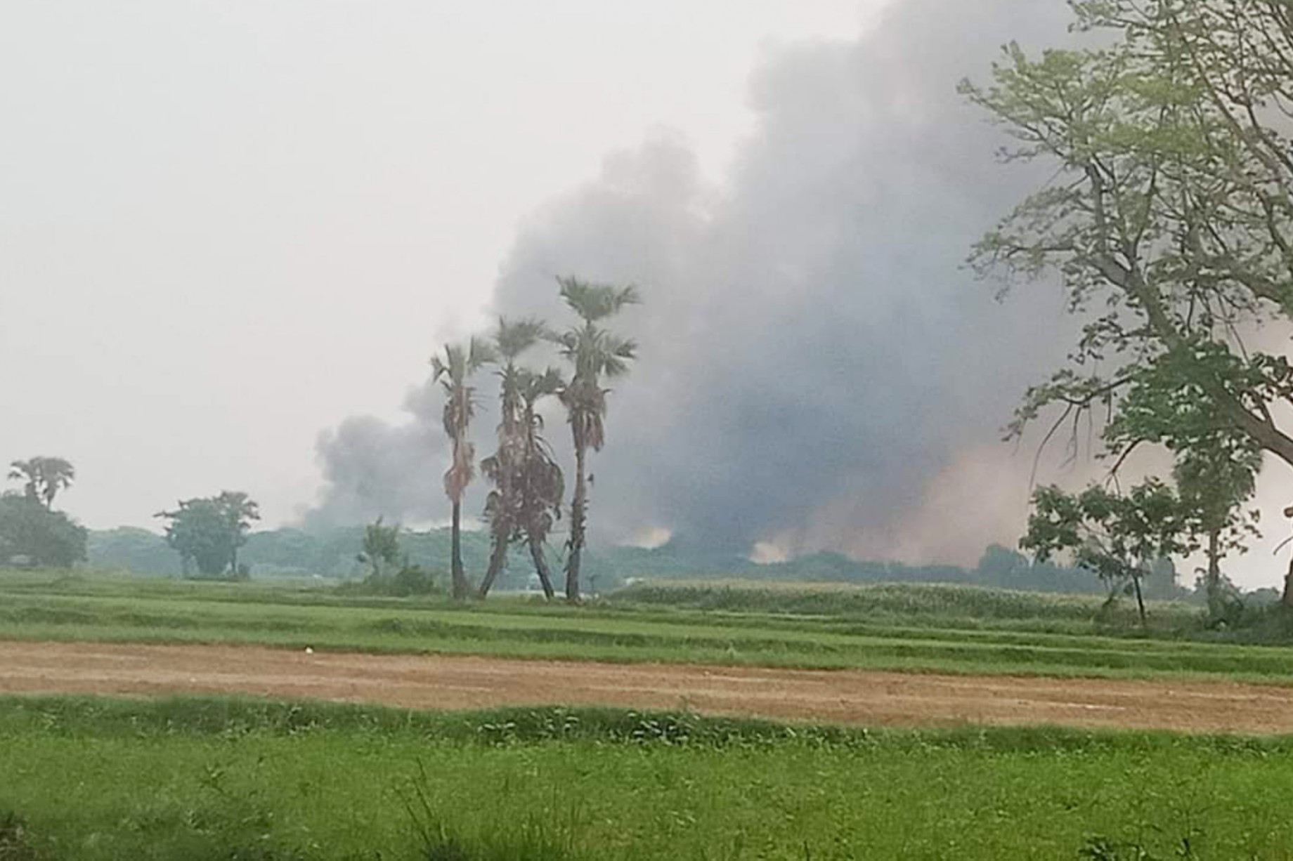 Myanmar military carries out systematic arson attacks on Yesagyo villages