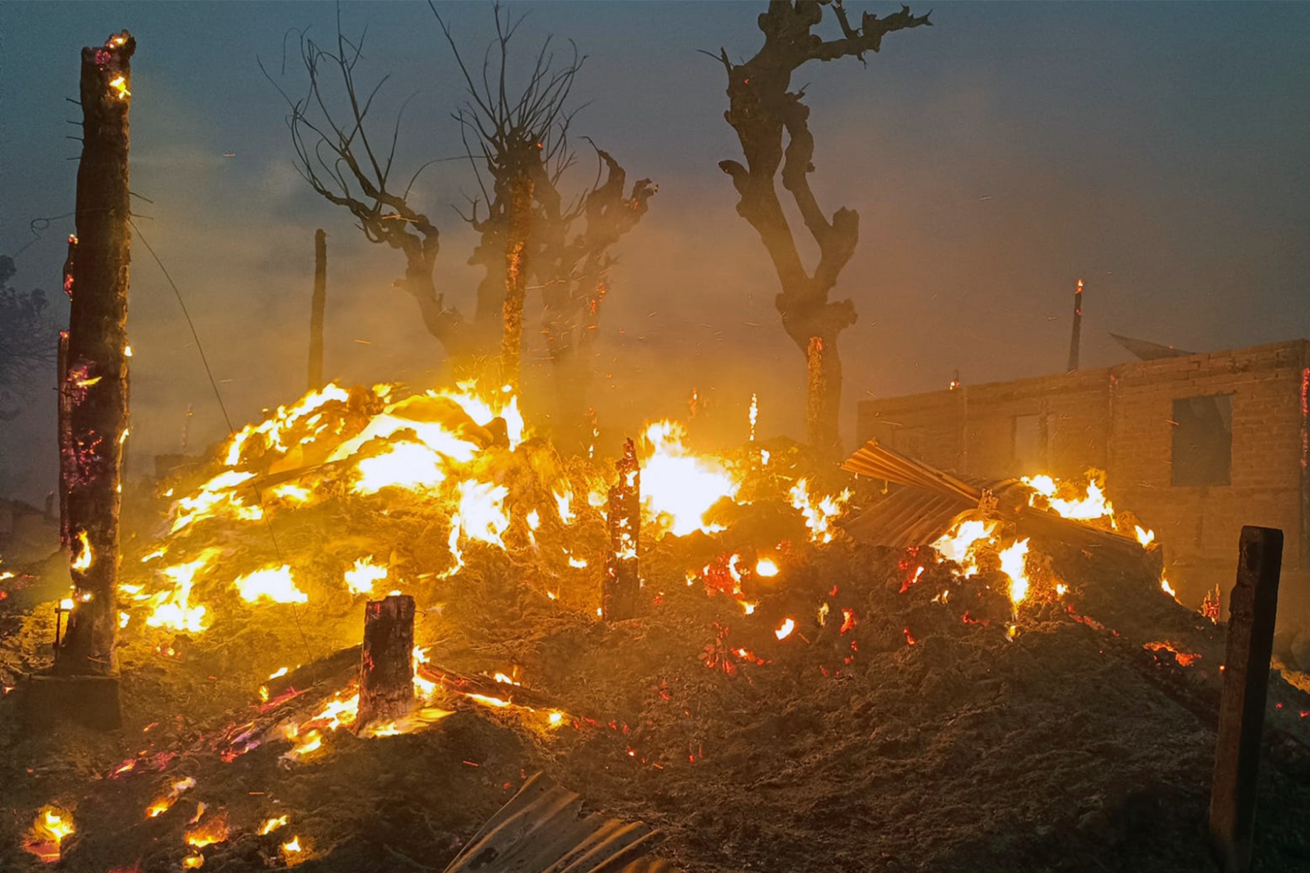 Elderly woman killed in Pyu Saw Htee arson attack on southern Sagaing ... Elderly woman killed in Pyu Saw Htee arson attack on southern Sagaing ...