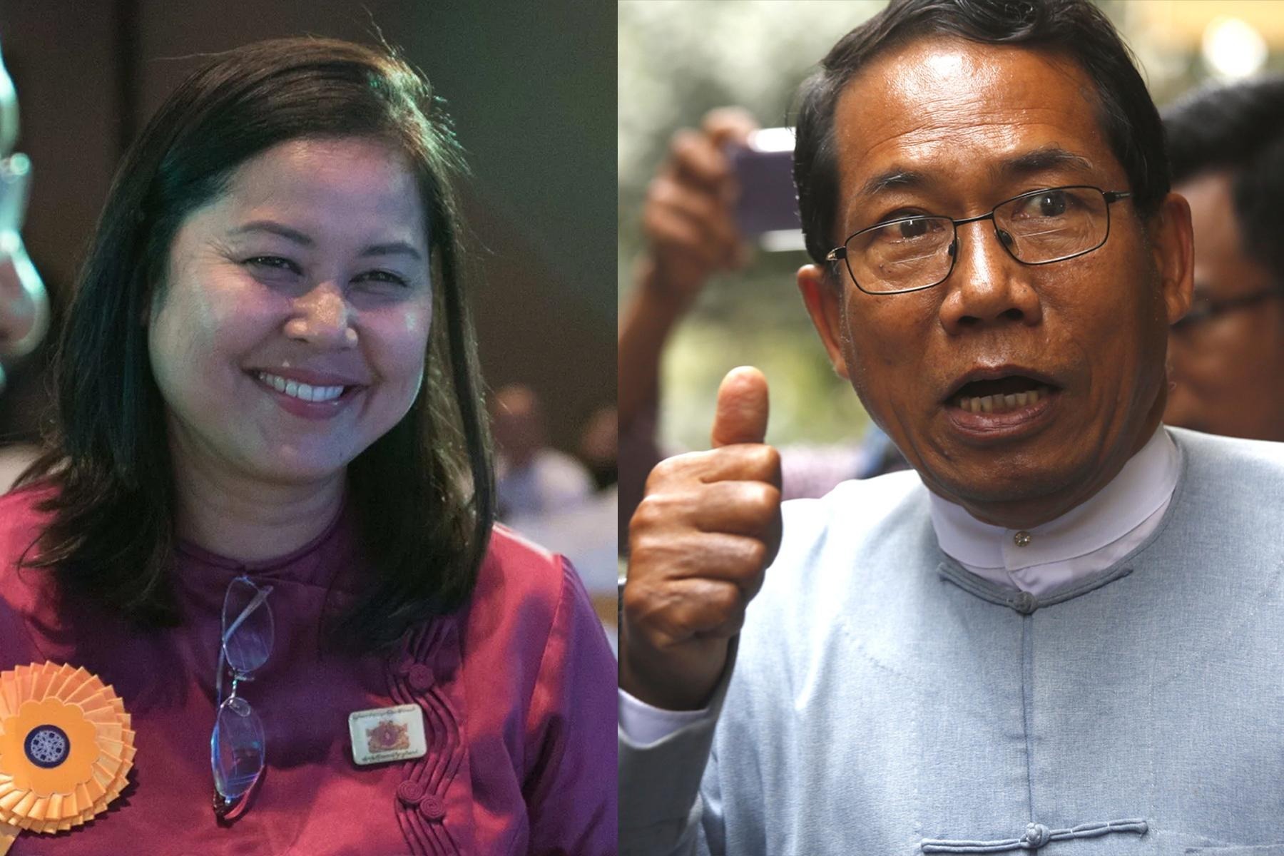 ဒေါက်တာအေးမောင်နှင့် ဒေါ်စန္ဒာမင်းတို့ စစ်တပ်ရွေးကောက်ပွဲအတွက် ဂျပန်သ ...